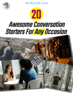 FREE eBook – 20 Awesome Conversation Starters! – BodhiJack.com